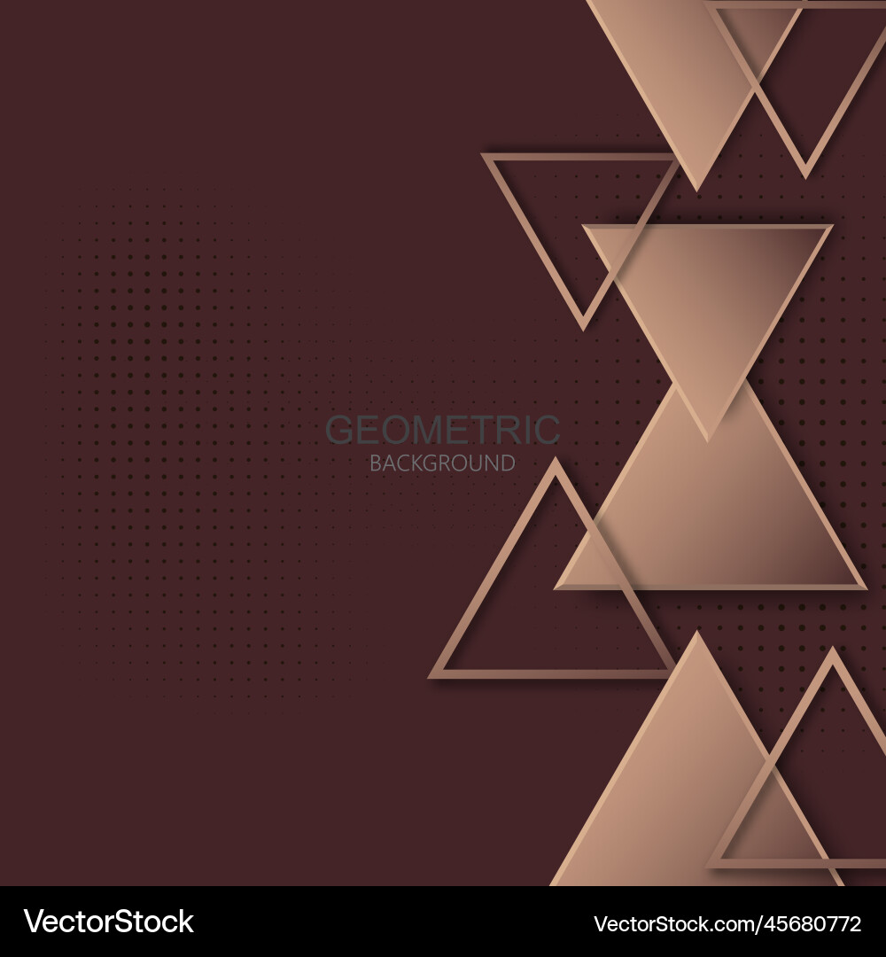 Geometric background with triangles Royalty Free Vector