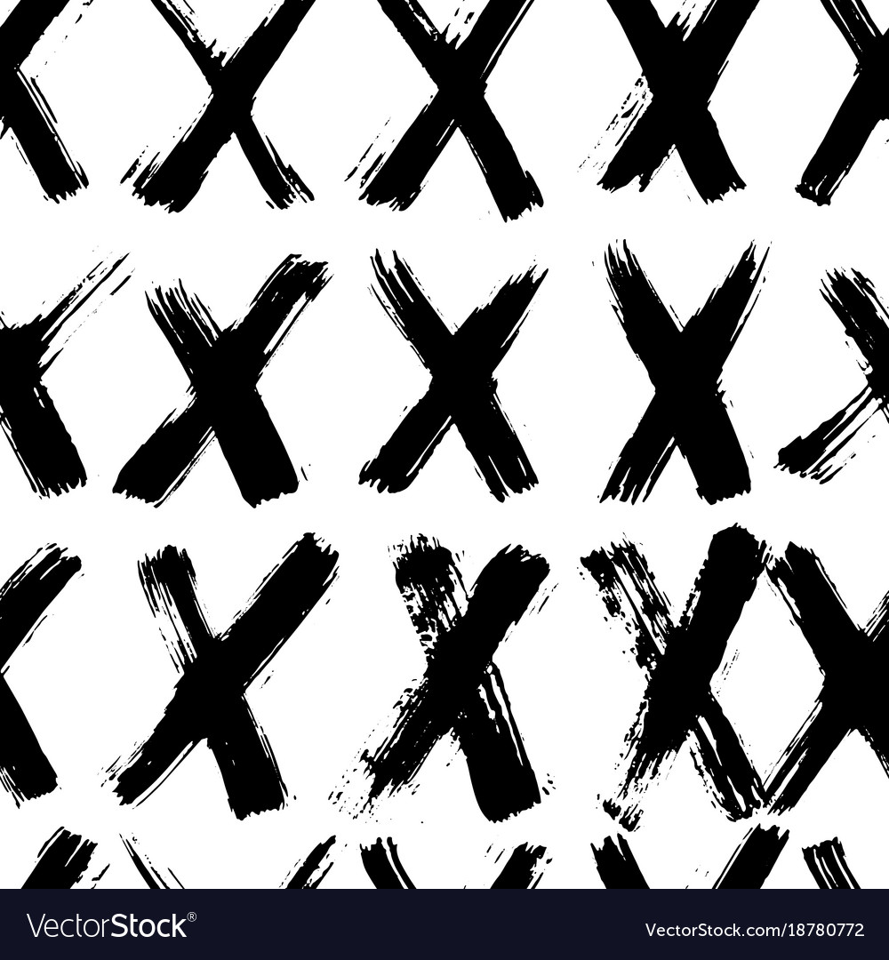 Ink abstract seamless pattern background Vector Image