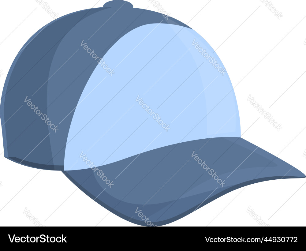 New cap icon cartoon uniform view Royalty Free Vector Image
