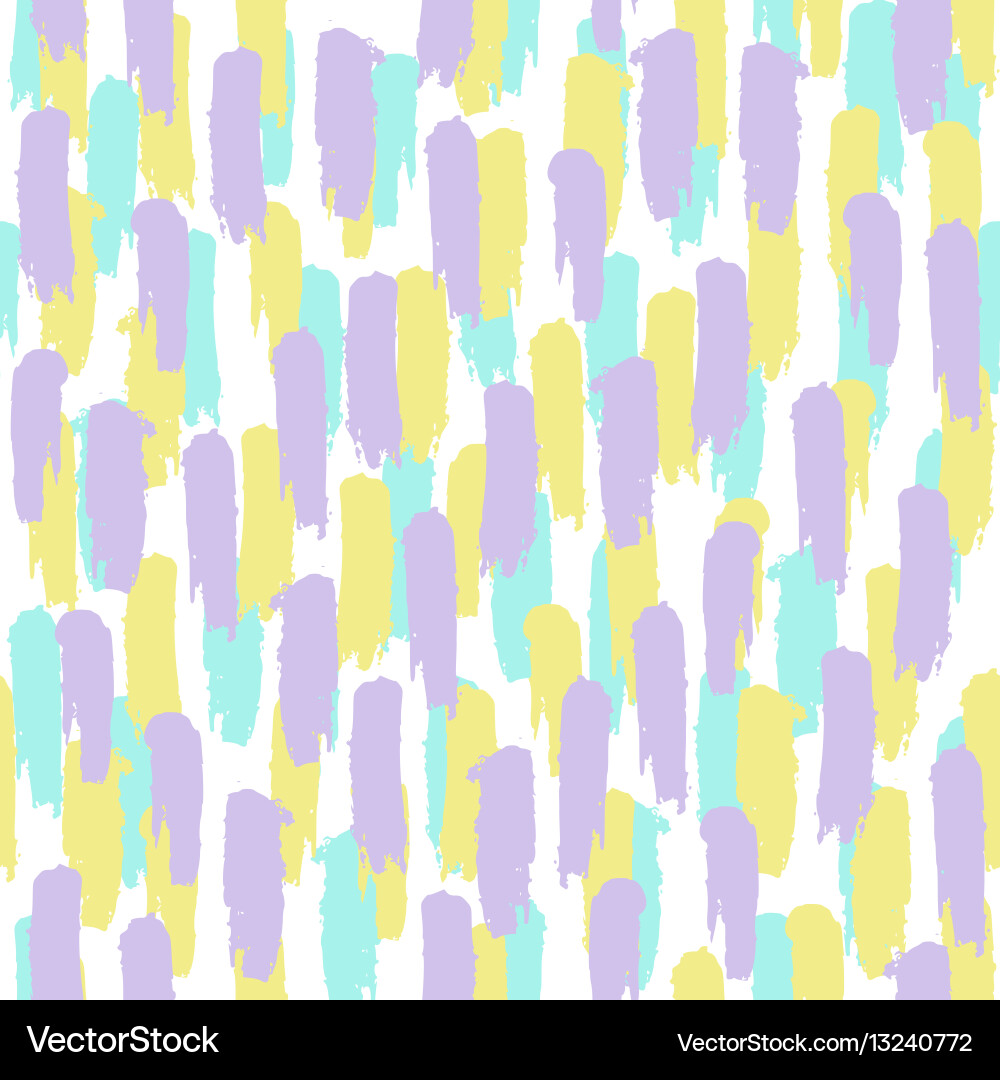 Paint colorful colorstrokes Royalty Free Vector Image