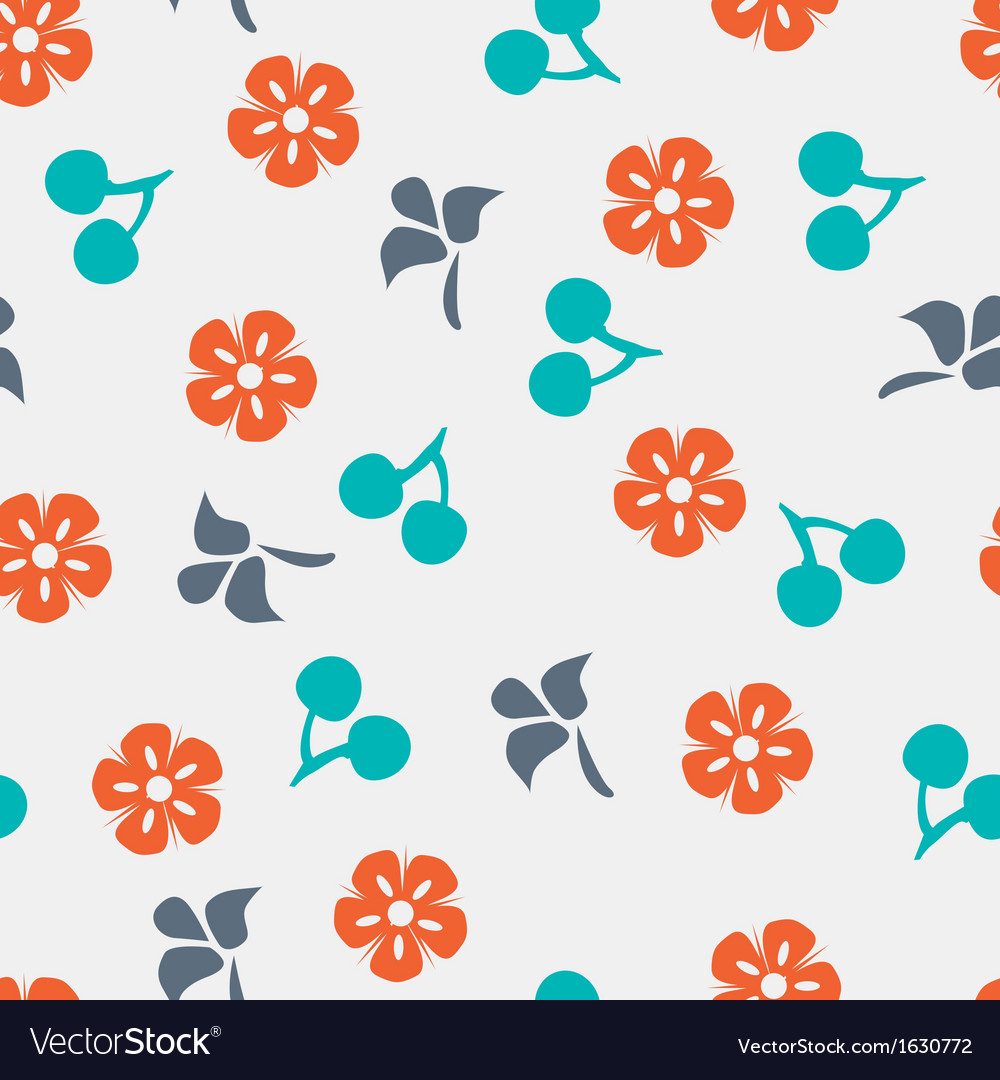 Summer seamless pattern Royalty Free Vector Image