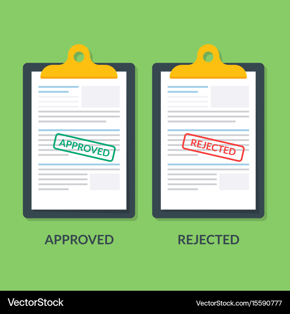 Set of documents on the clipboard printing Vector Image