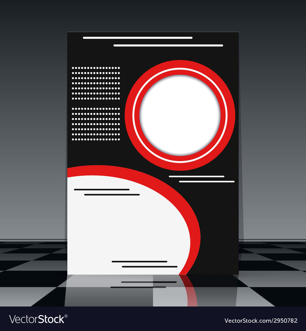 Flyer template Royalty Free Vector Image - VectorStock