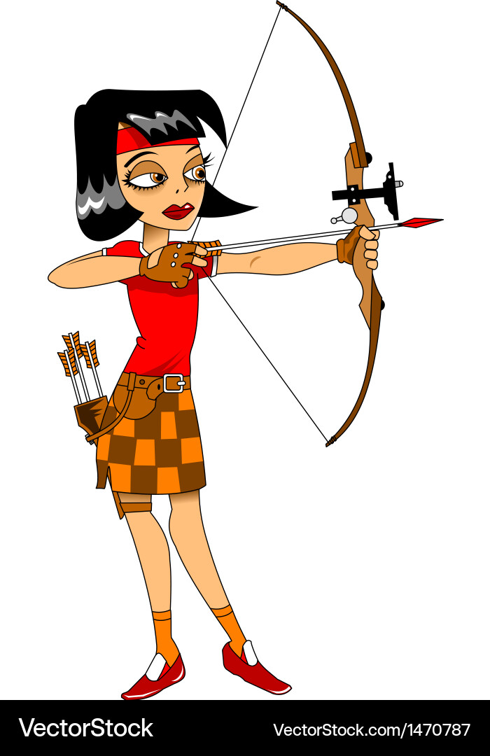 Archery Royalty Free Vector Image - VectorStock