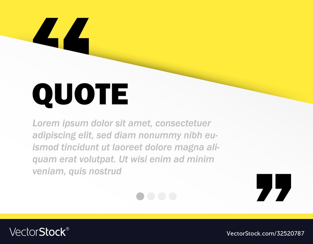 Rectangle motivation quote template background Vector Image Rectangle motivation quote template background Vector Image