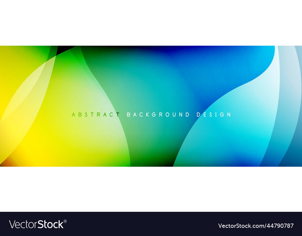 Trendy simple fluid color gradient abstract Vector Image