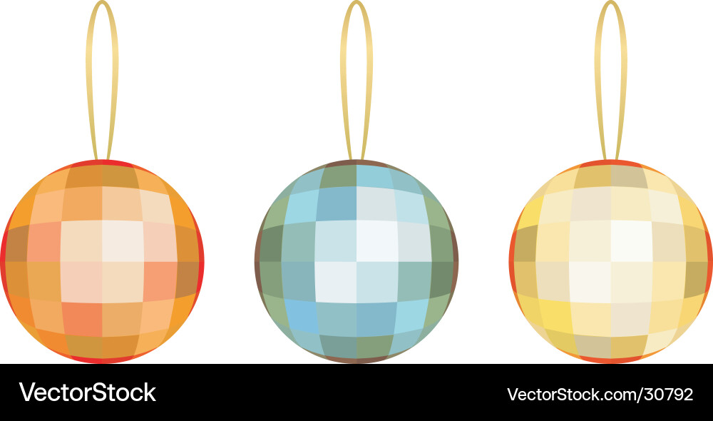 Decorative ball Royalty Free Vector Image - VectorStock