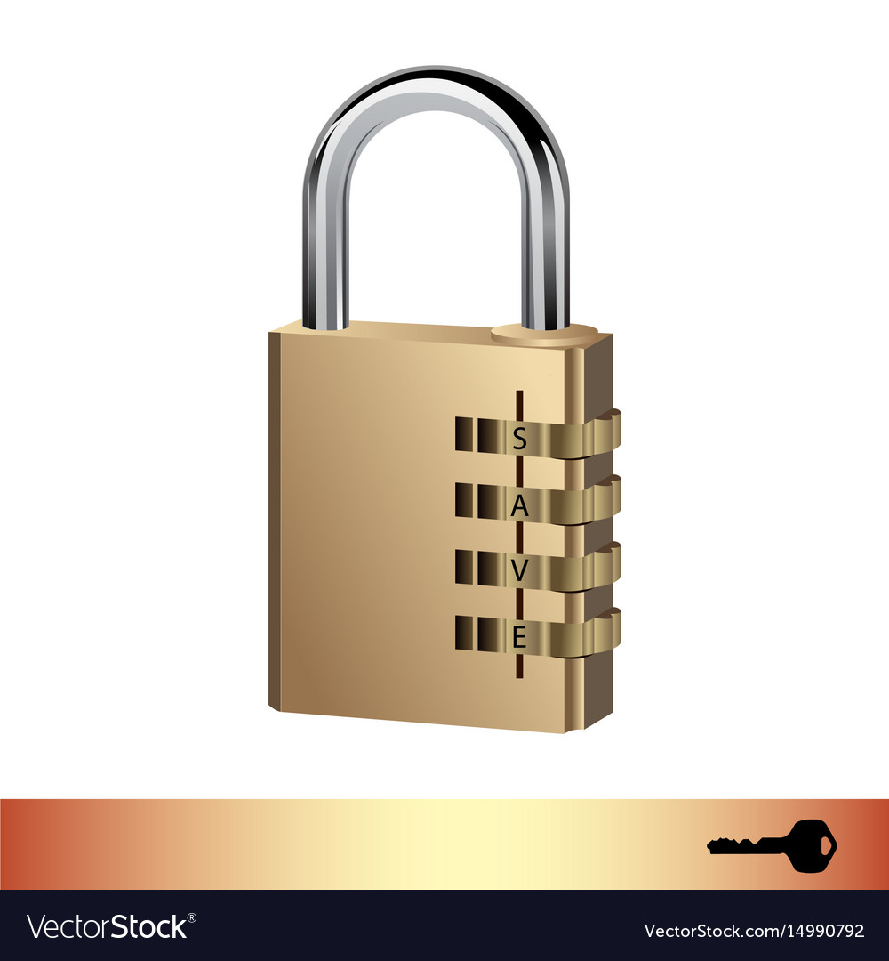 Padlock Royalty Free Vector Image - VectorStock