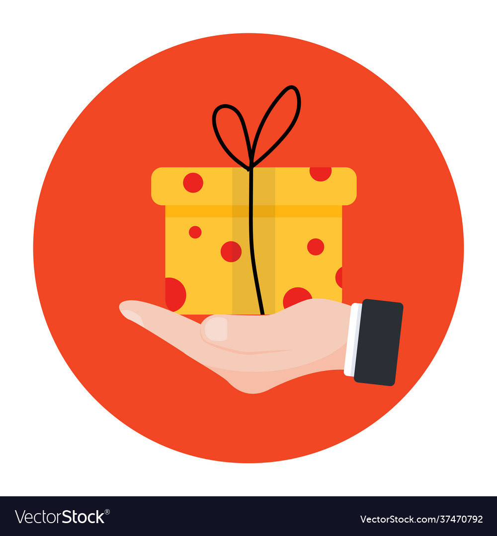 Present offer Royalty Free Vector Image - VectorStock