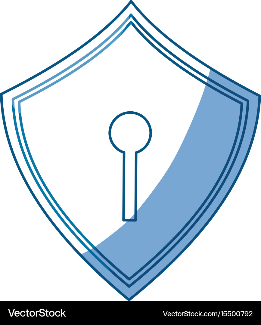 Security web padlock Royalty Free Vector Image