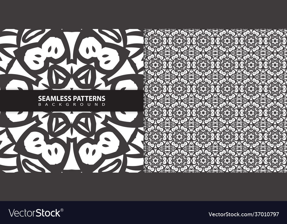 Classic batik seamless pattern background Vector Image