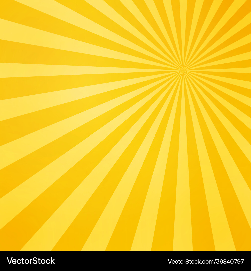 Sunlight abstract background bright yellow color Vector Image