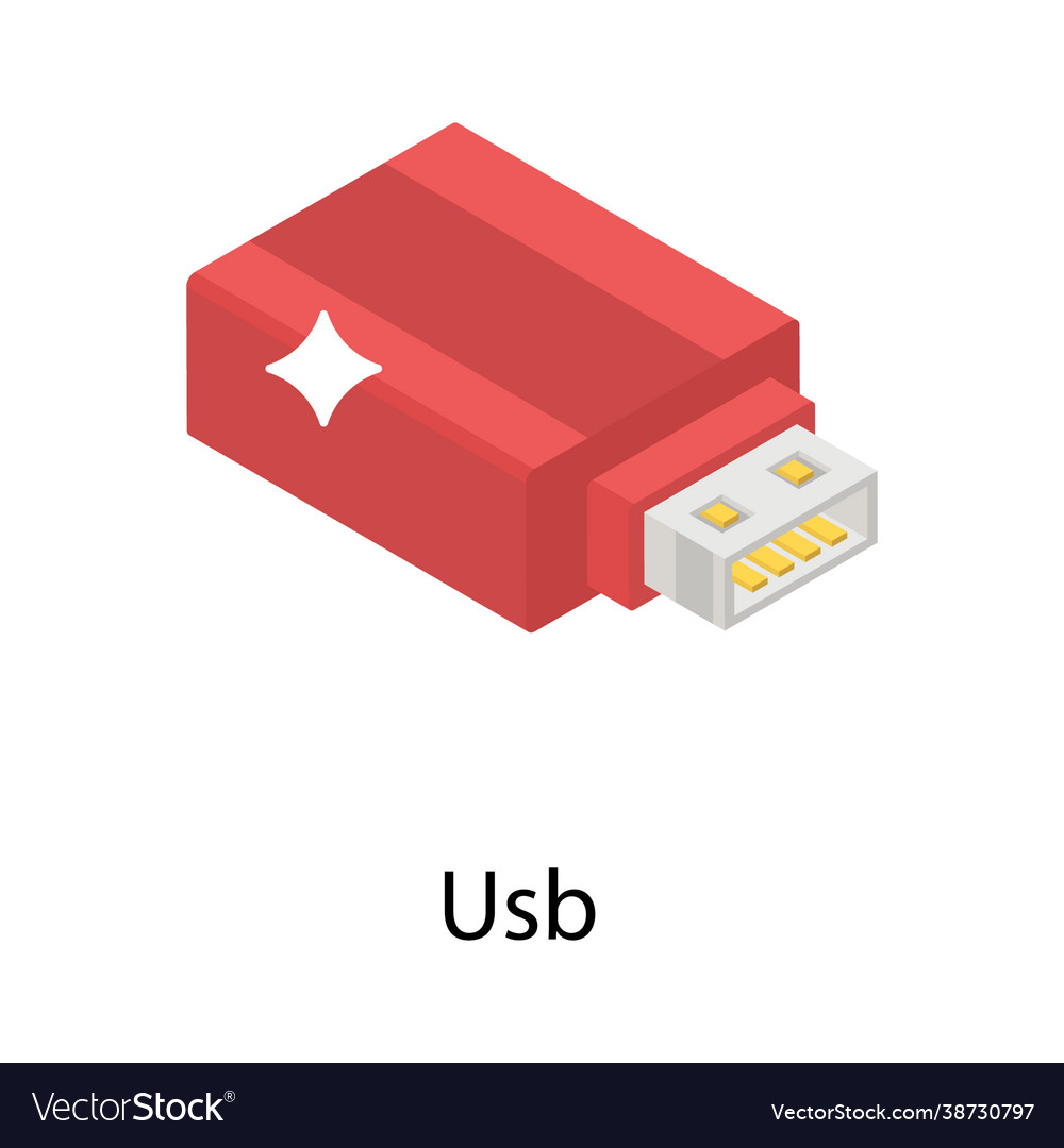 Usb Royalty Free Vector Image - VectorStock