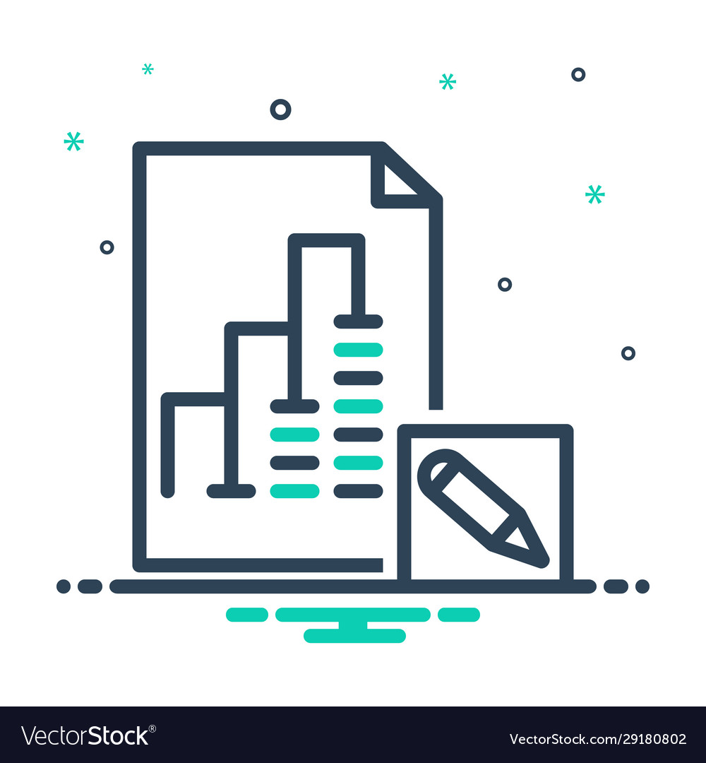 Report Royalty Free Vector Image Vectorstock
