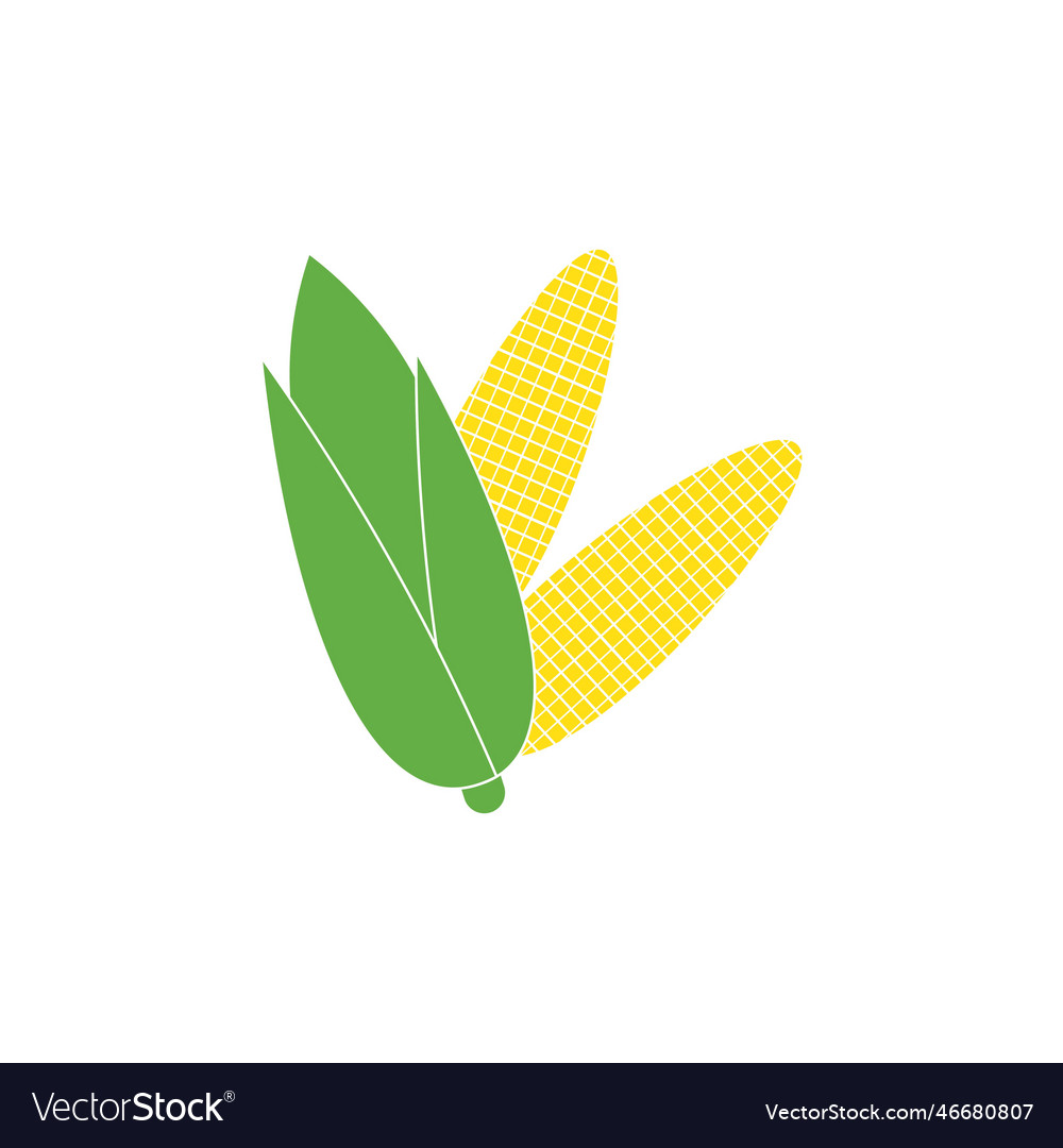 Corn icon logo Royalty Free Vector Image - VectorStock