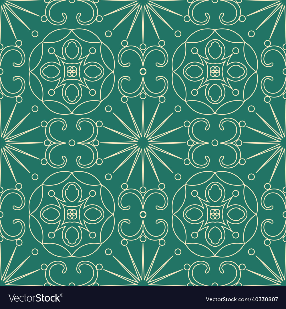Decorative seamless pattern with openwork Vector Image