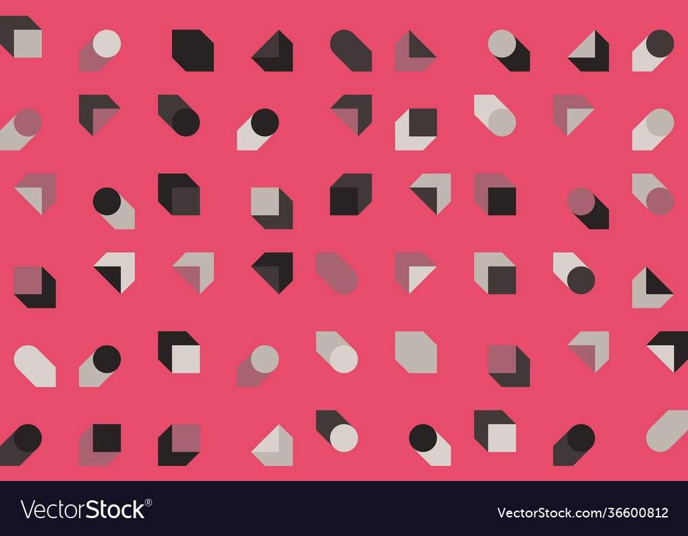 Colorful geometric pattern design Royalty Free Vector Image