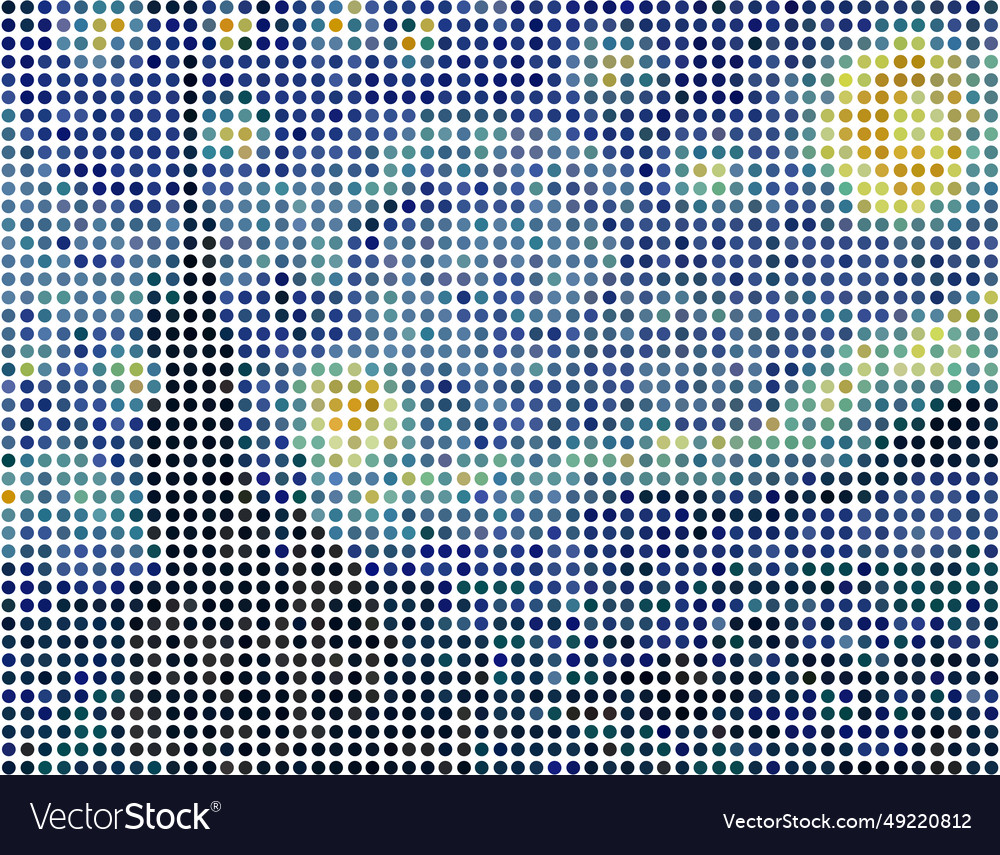 Dot art background Royalty Free Vector Image - VectorStock
