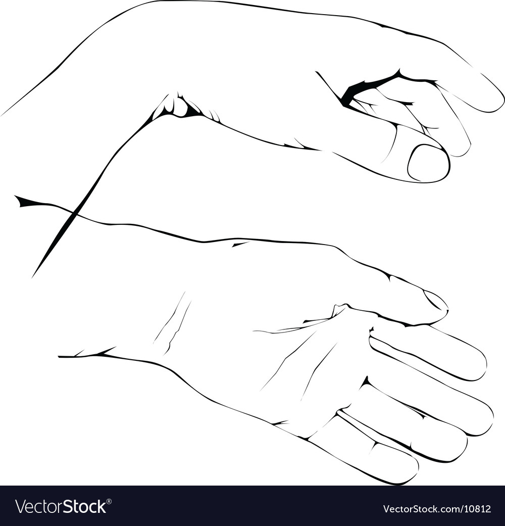 Hands Royalty Free Vector Image - VectorStock
