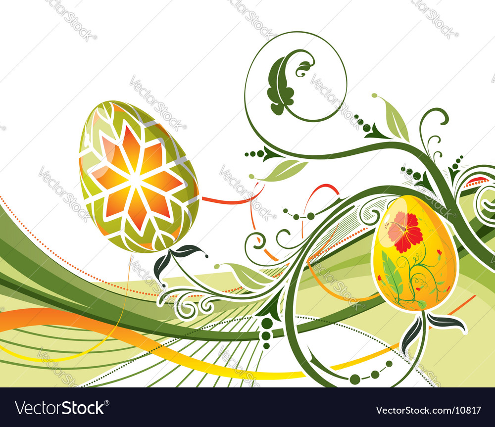 Background easter Royalty Free Vector Image - VectorStock