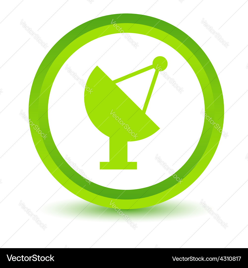 Green locator icon Royalty Free Vector Image - VectorStock
