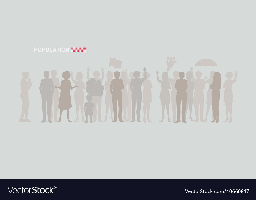 Population Royalty Free Vector Image - VectorStock