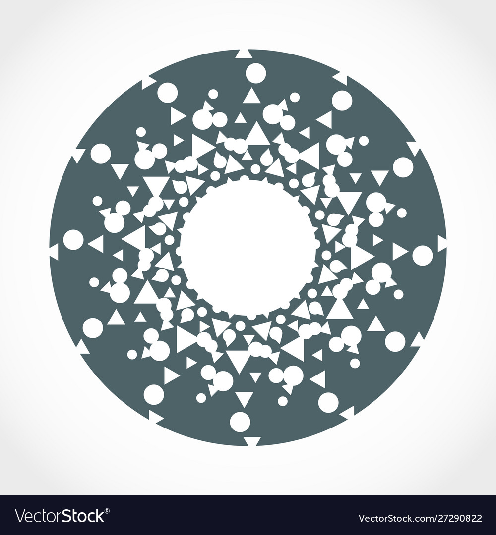 Abstract decorative element Royalty Free Vector Image