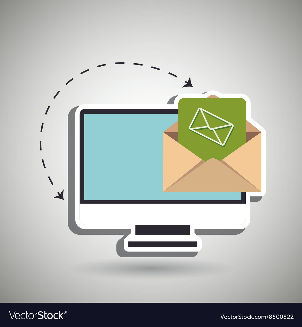 Computer technology design Royalty Free Vector Image