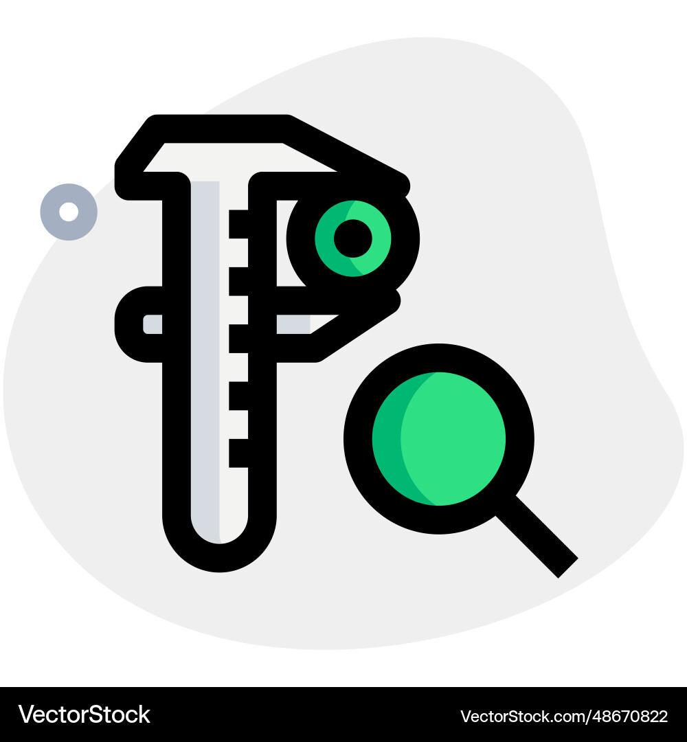 Fixing a screw to tighten with wrench Royalty Free Vector