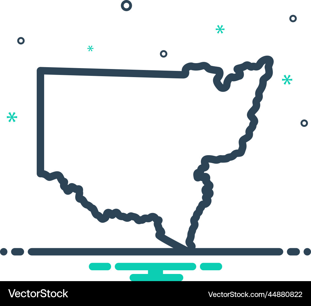 Nsw Royalty Free Vector Image - VectorStock