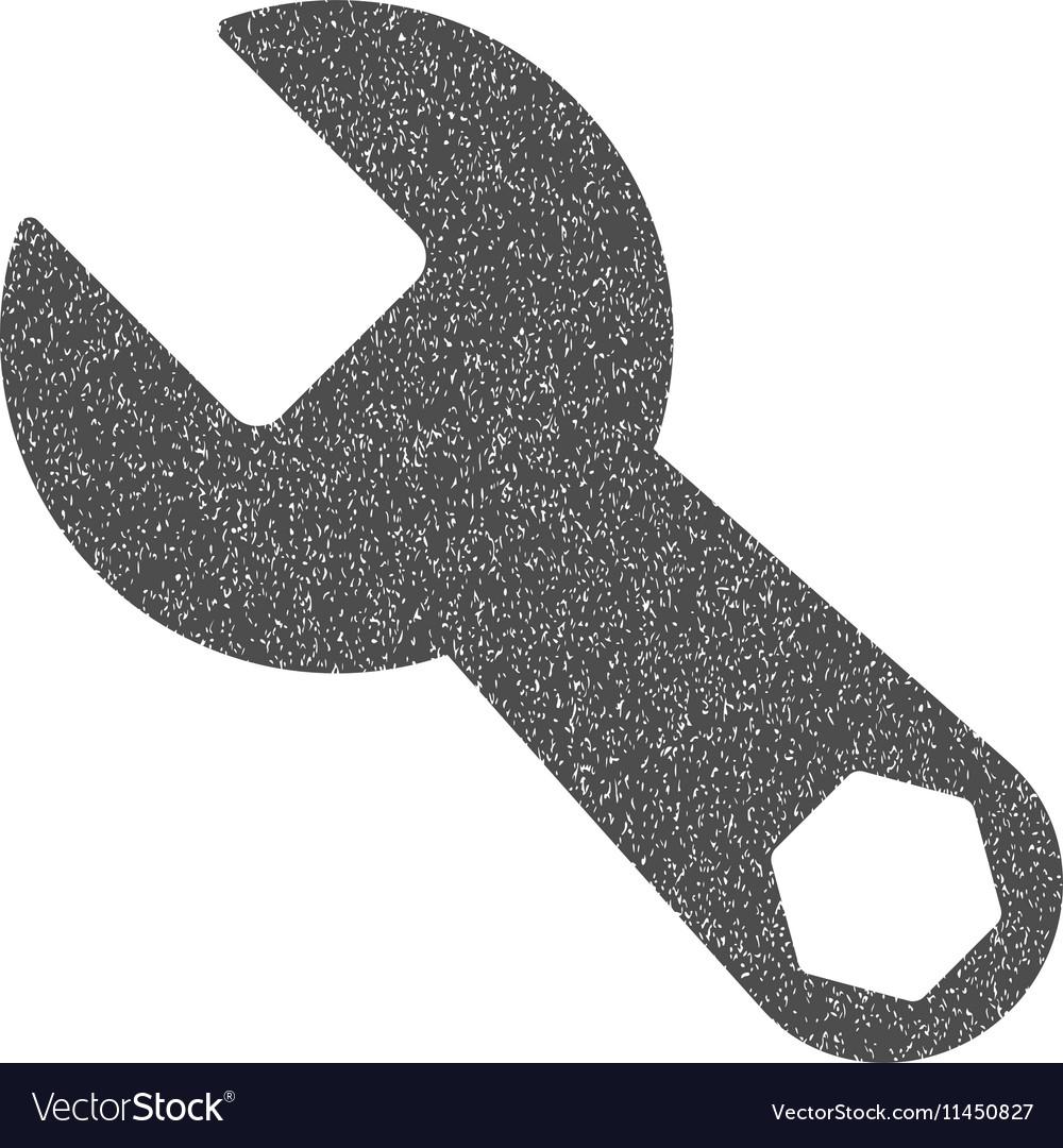 Wrench Grainy Texture Icon Royalty Free Vector Image Wrench Grainy Texture Icon Royalty Free Vector Image
