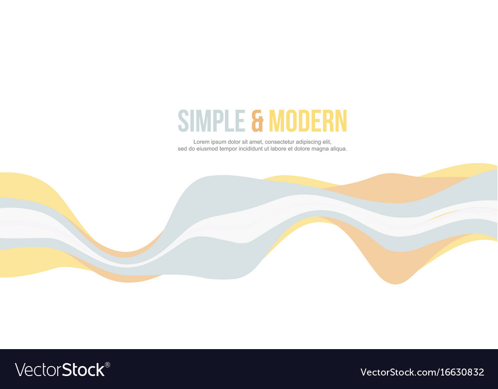 Abstract background for header website wave design