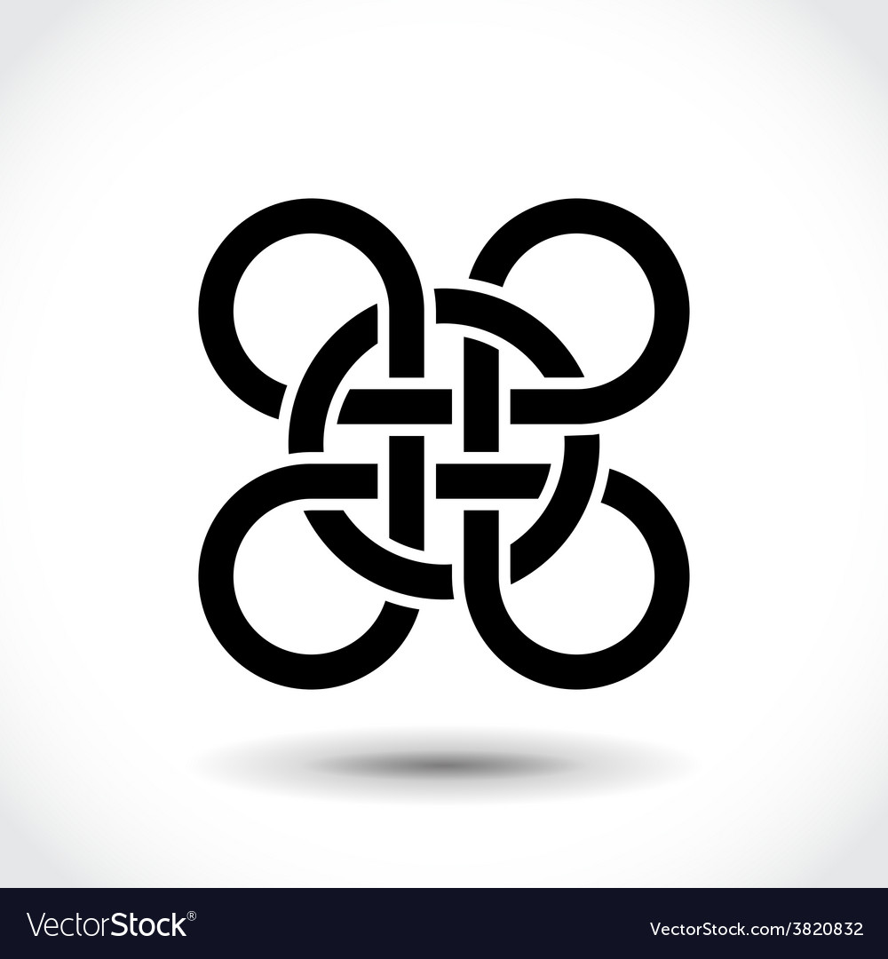 Celtic symbol Royalty Free Vector Image - VectorStock
