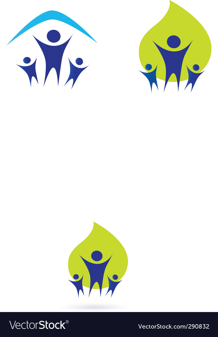 Community icons Royalty Free Vector Image - VectorStock