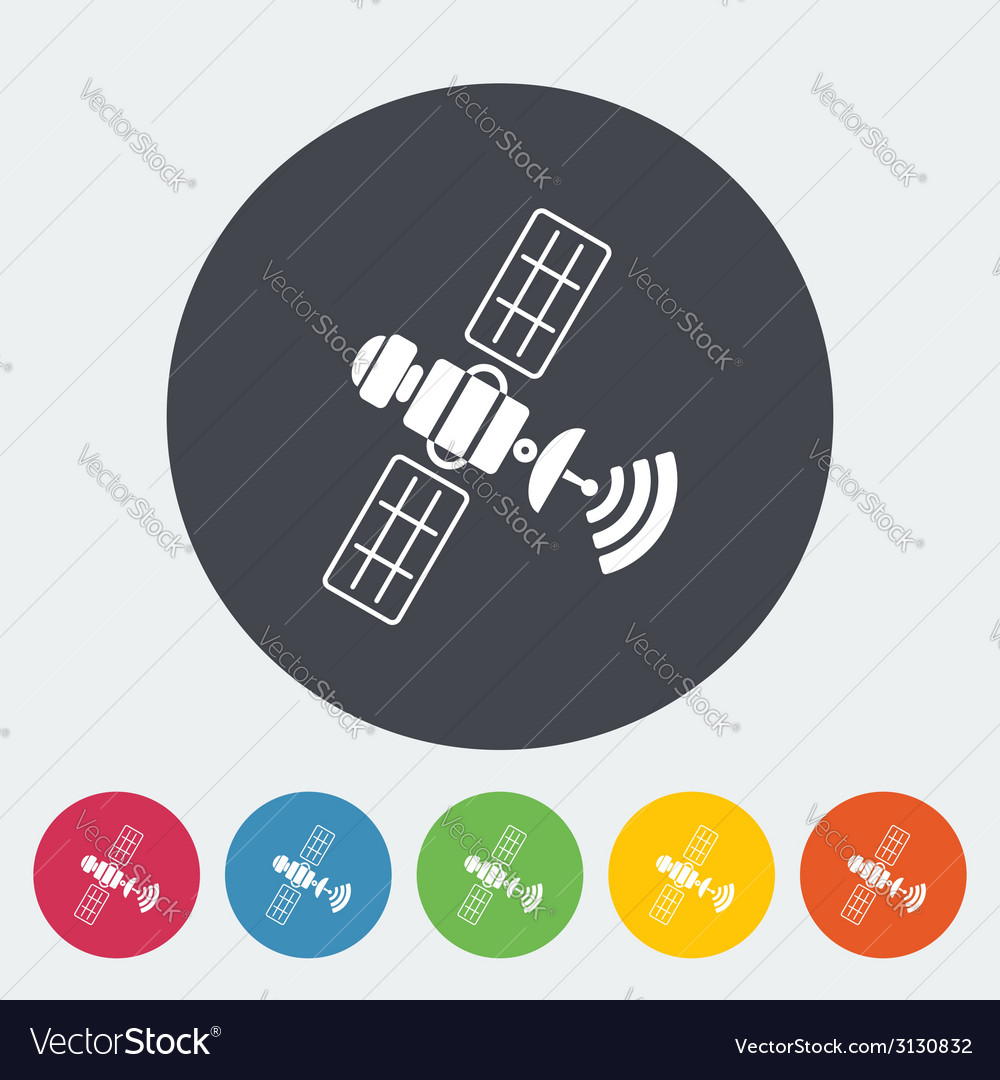 Satellite Royalty Free Vector Image - VectorStock
