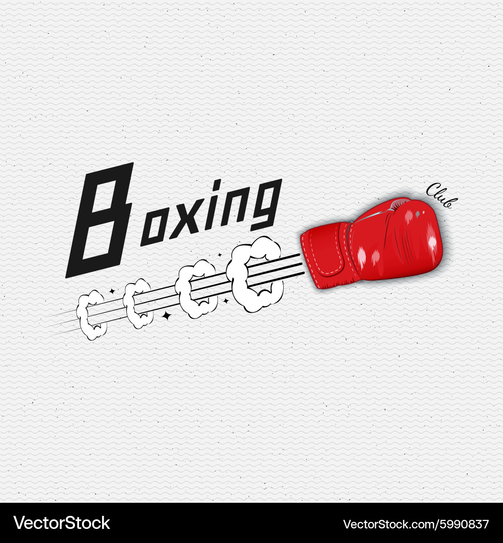 Boxing badges logos and labels for any use Vector Image
