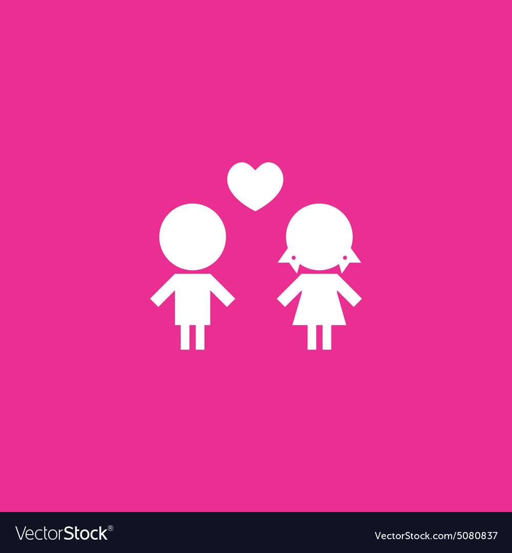 Couples icon background Royalty Free Vector Image