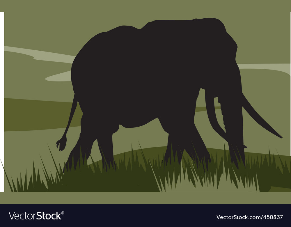 Elephant Royalty Free Vector Image - VectorStock