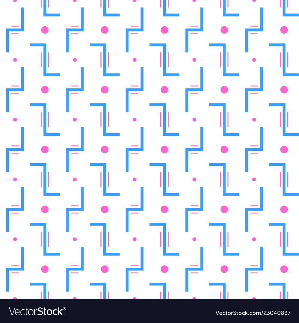 Geometric seamless pattern Royalty Free Vector Image