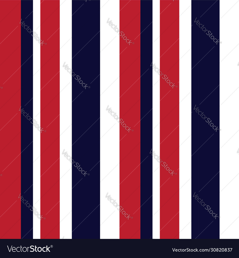 Red and blue stripe seamless pattern background Vector Image