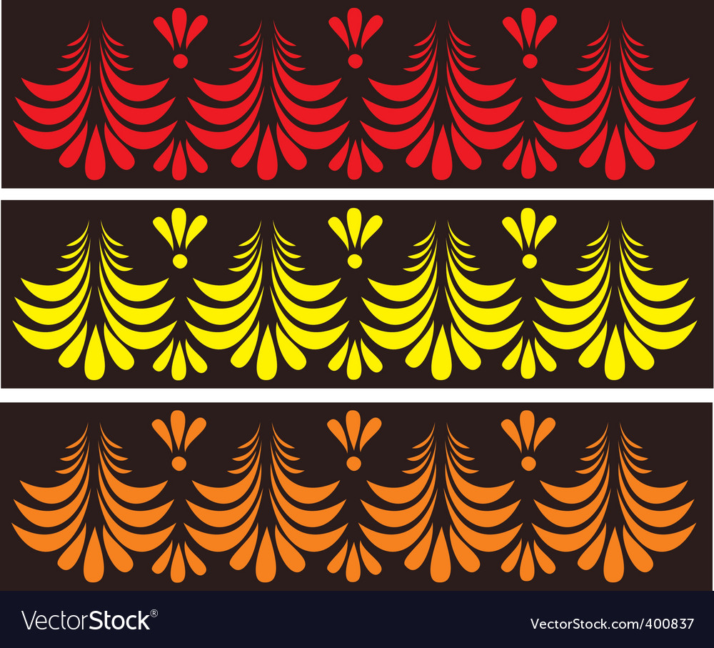 Slavic pattern Royalty Free Vector Image - VectorStock