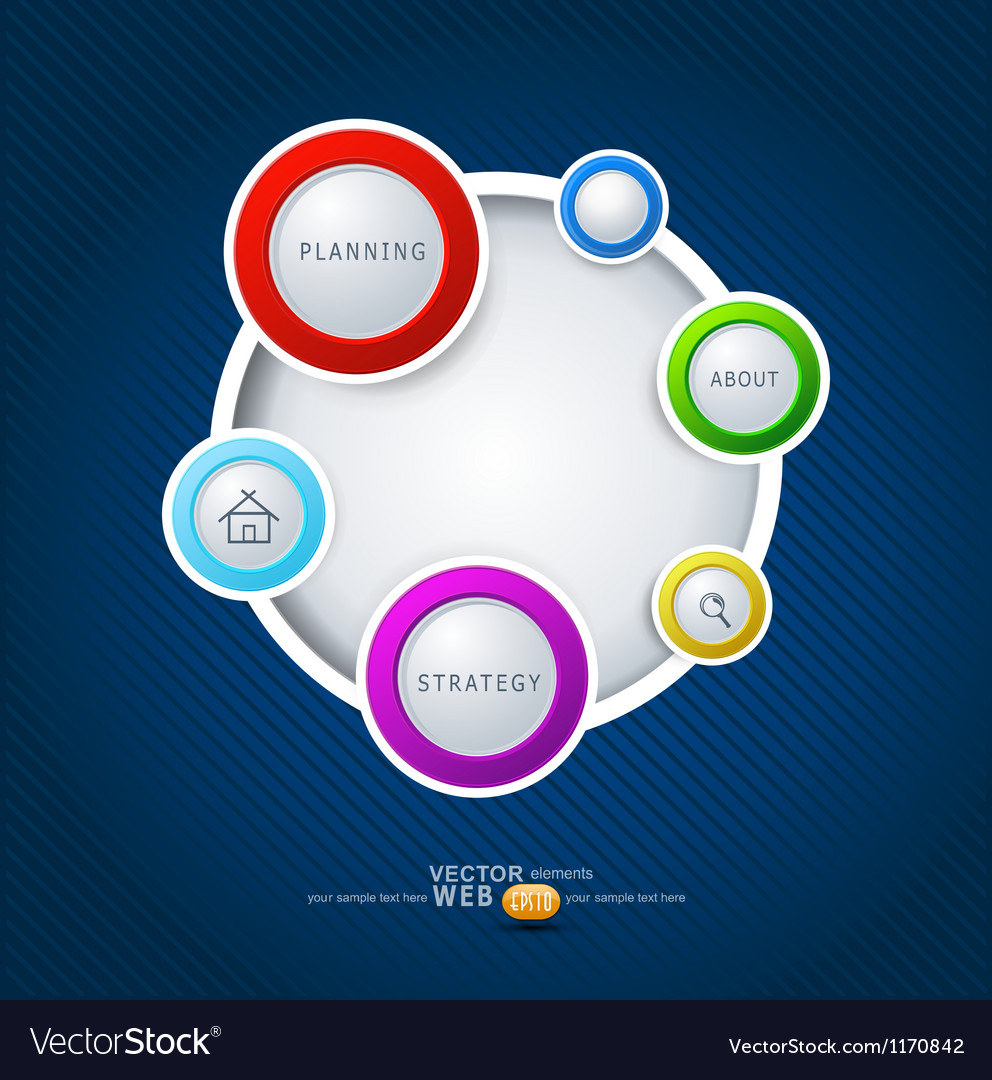 Elements for web design Royalty Free Vector Image