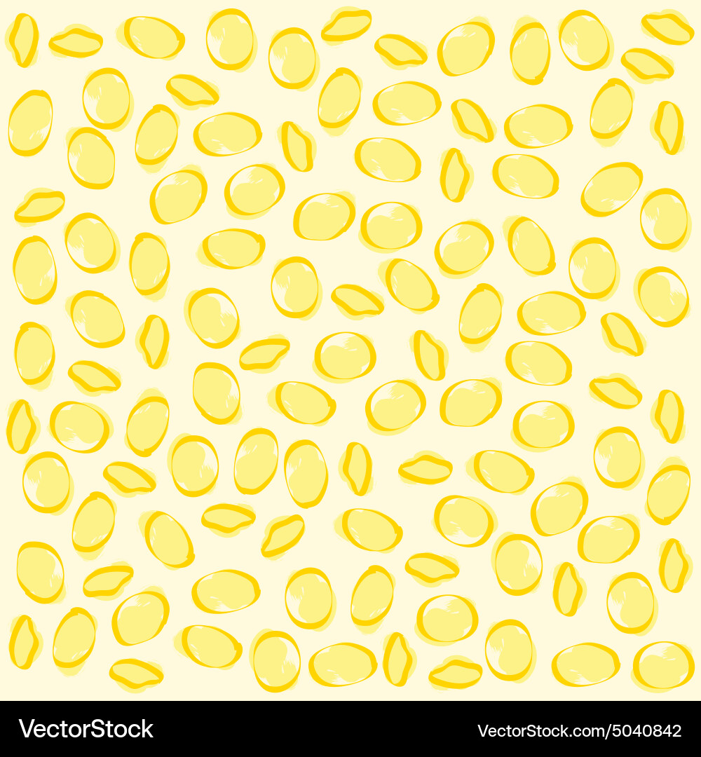 Orecchiette pattern italian pasta Royalty Free Vector Image