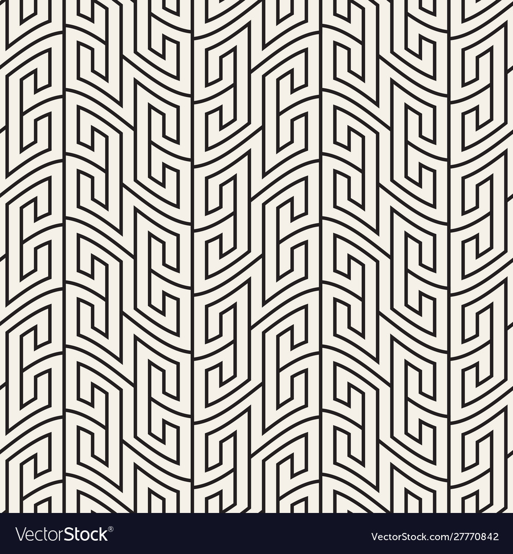 Seamless geometric pattern simple abstract lines Vector Image
