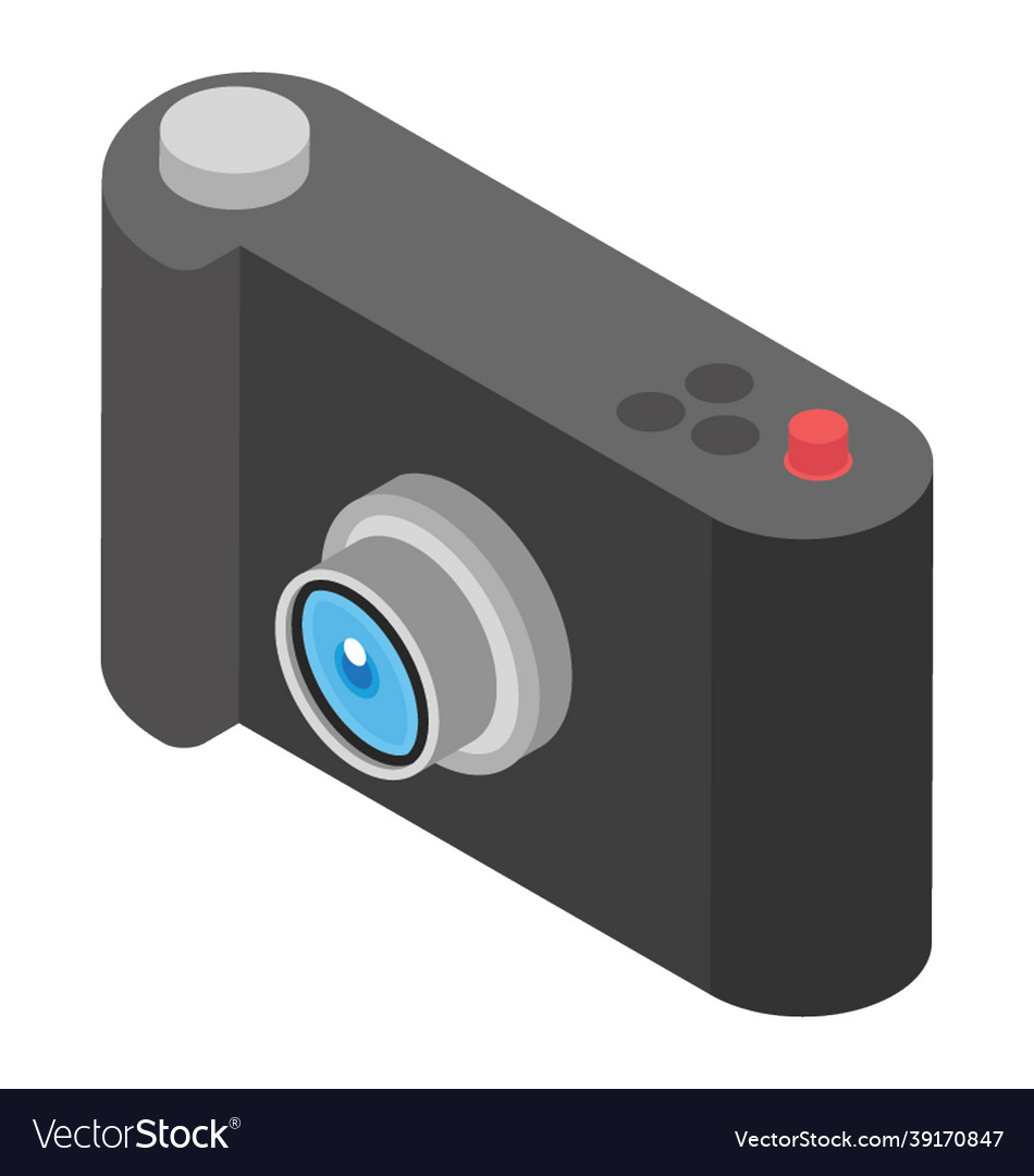 Digital camera Royalty Free Vector Image - VectorStock