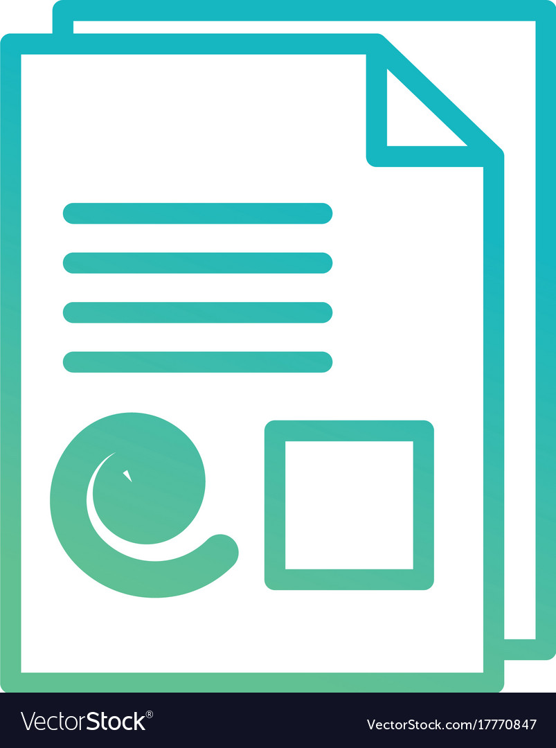 Report document icon Royalty Free Vector Image
