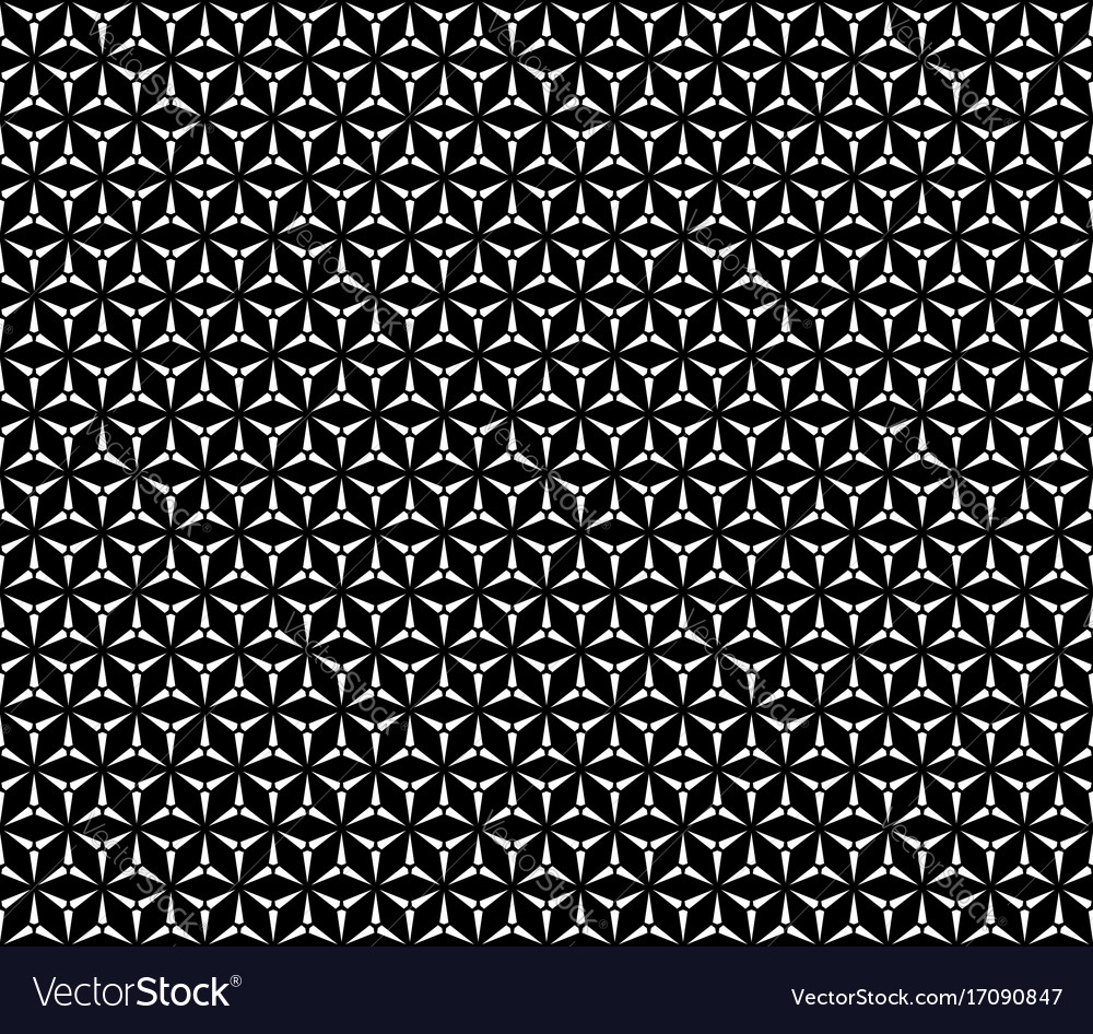 Seamless Pattern Simple Triangular Texture Vector Image
