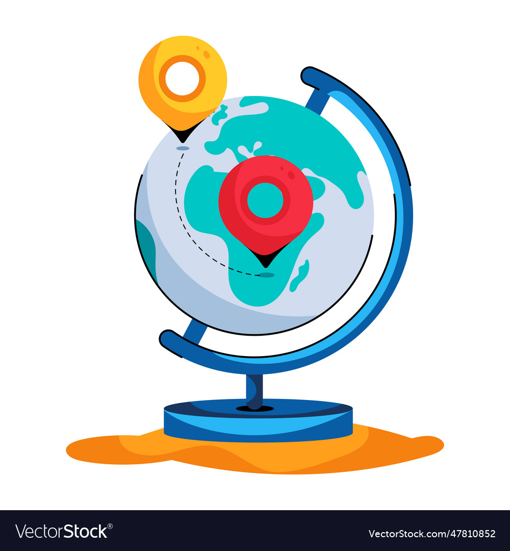 Geolocation Royalty Free Vector Image - VectorStock