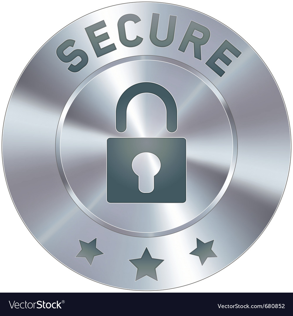 Security lock Royalty Free Vector Image - VectorStock