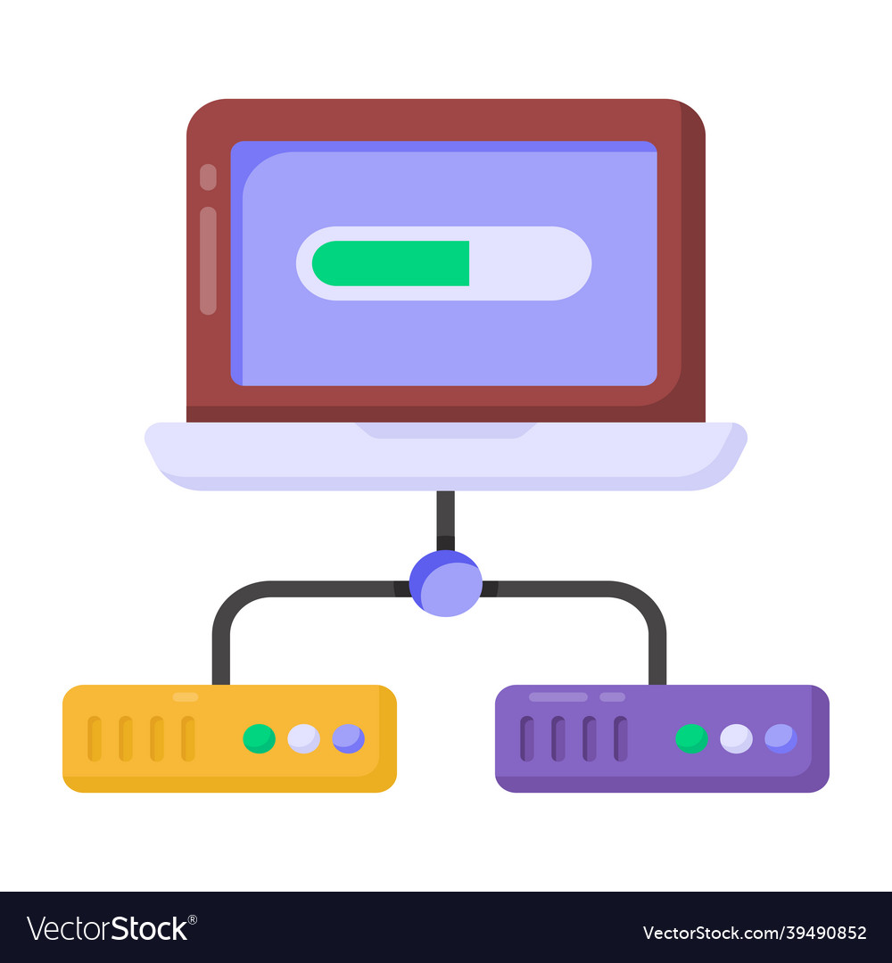 System loading Royalty Free Vector Image - VectorStock